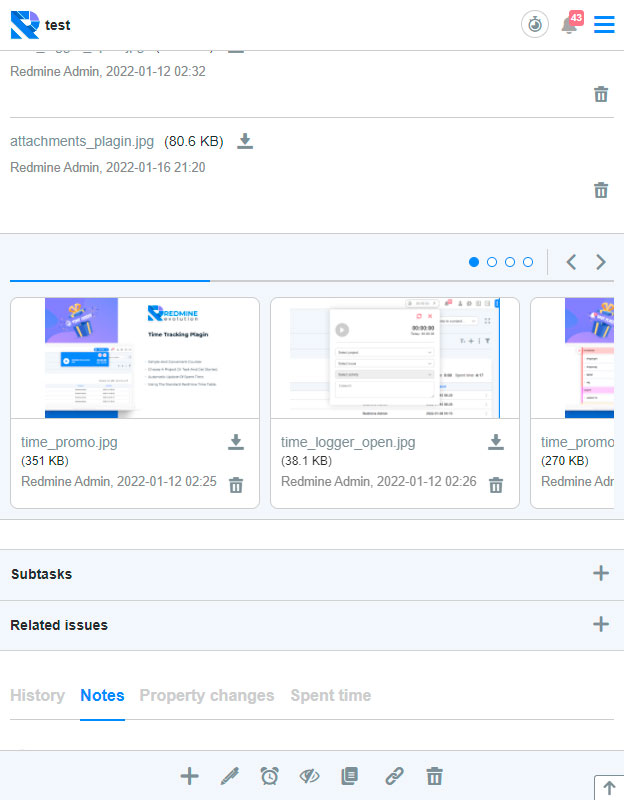 Our plugins . Try it yourself 5 super plugins for Redmine. Our plugins . Try it yourself 5 super plugins for Redmine.