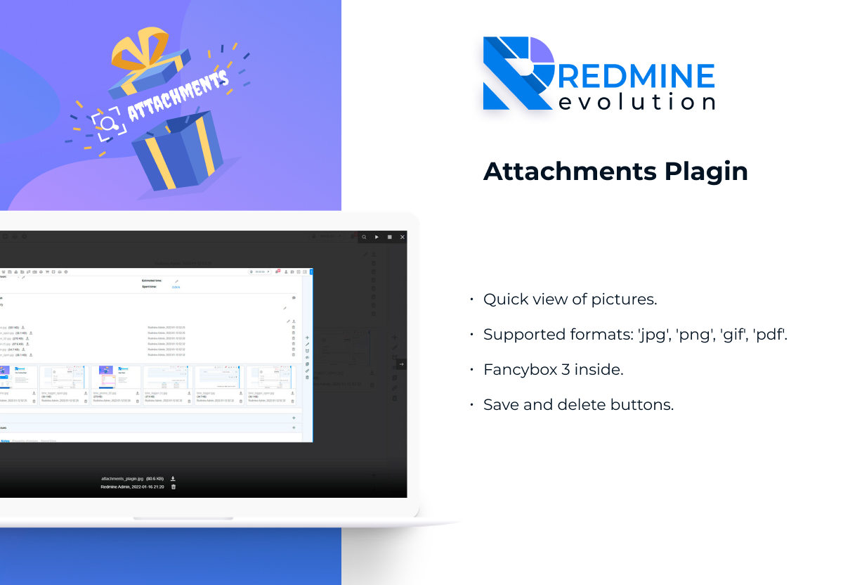 Our plugins . Try it yourself 5 super plugins for Redmine. Our plugins . Try it yourself 5 super plugins for Redmine.