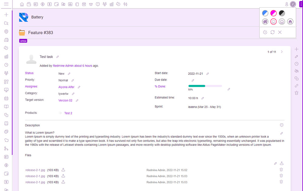 Our plugins . Try it yourself 5 super plugins for Redmine. Our plugins . Try it yourself 5 super plugins for Redmine.